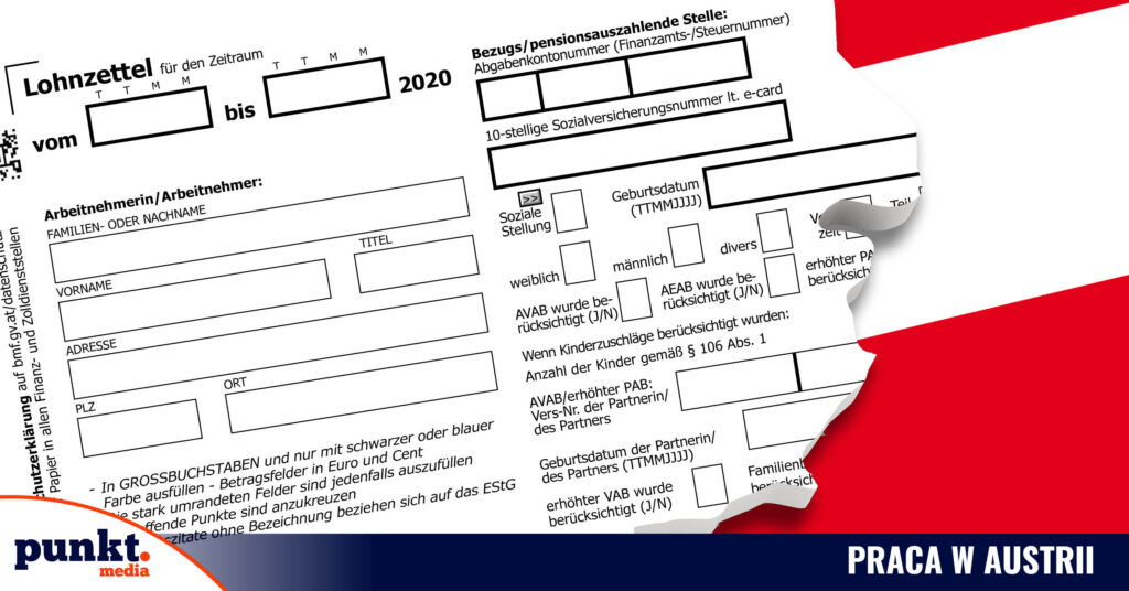 Gehaltsabrechnung po austriacku, czyli podstawowe informacje o ...